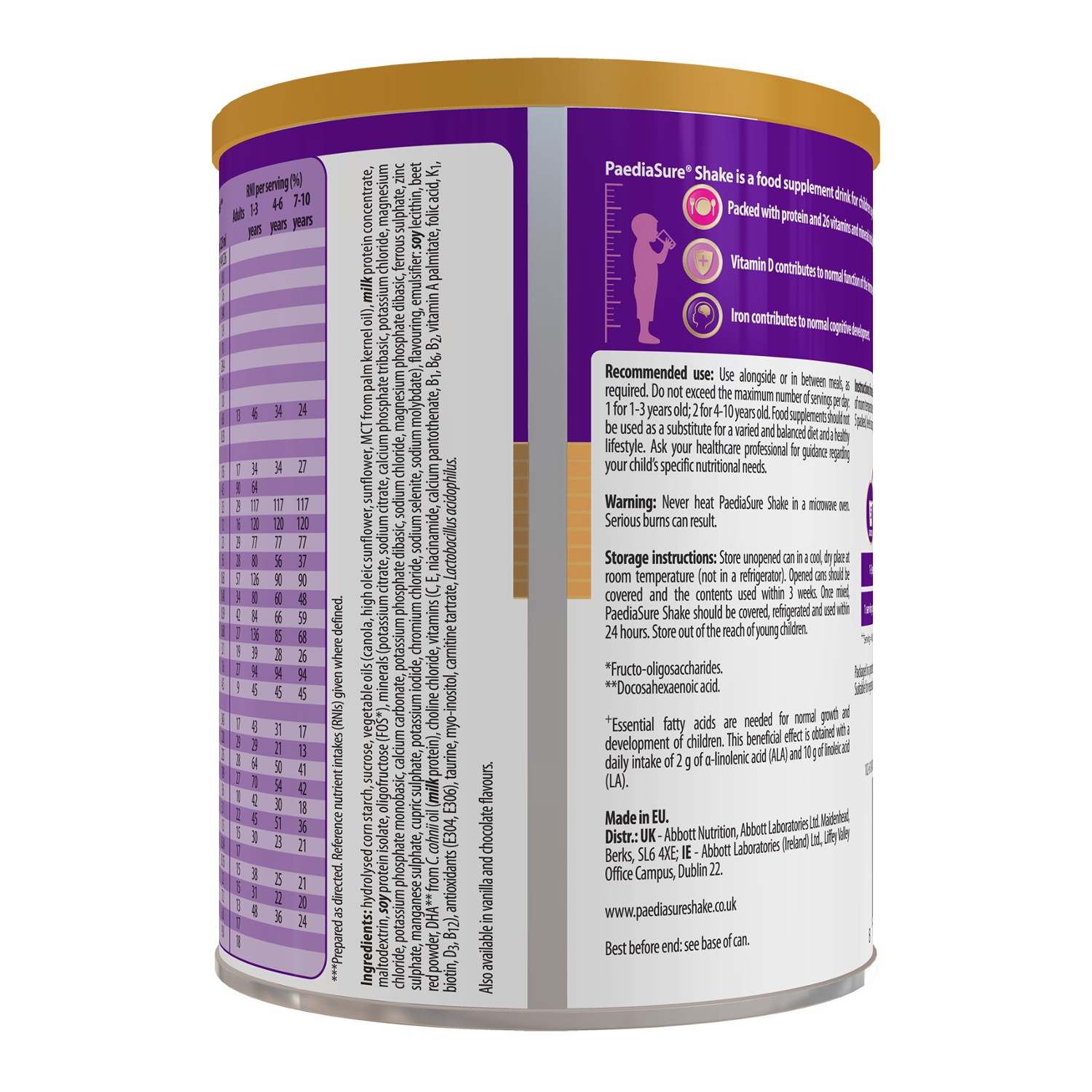 Paediasure Powder 400g | PaediaSure Shake UK